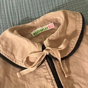 Wovenplay | Jackets & Coats | Wovenplay Tan Cape With Tiger Design ...